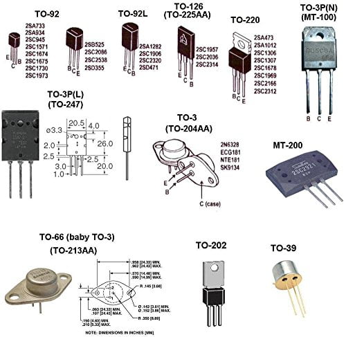 2N3702 - Transistor (Lot of 1) (2N-B3) - Walmart.com
