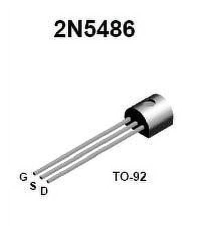 2N5486 TRANSISTOR FET - 5 pieces - Walmart.com