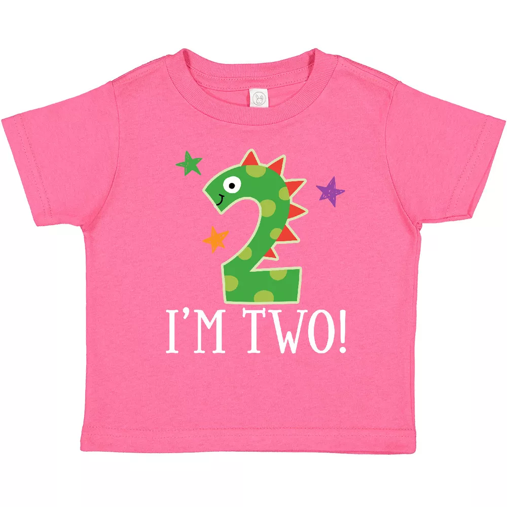 2Nd Birthday Dinosaur Party 2 Year Old Toddler T-Shirt Two Boys Photo ...
