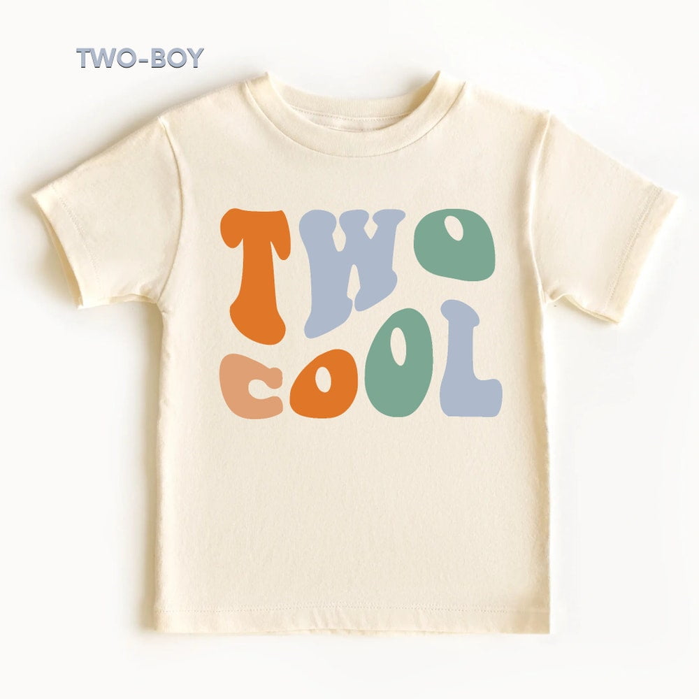 2Nd Birthday Toddler Shirt, Two Cool Kids Birthday Shirt, Second ...
