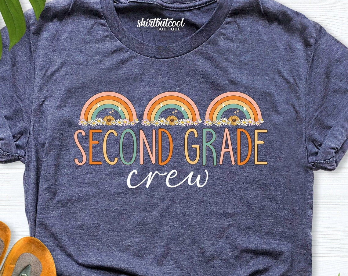 2Nd Grade Teacher Team Shirt, Back To School Shirt Second Grade, 2Nd ...