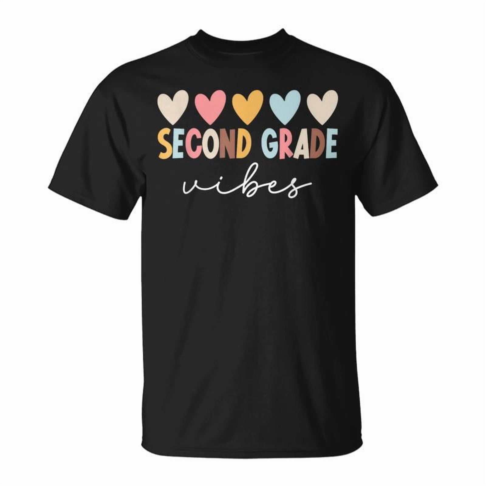 2Nd Grade Vibes First Day Of School Welcome Back To School TShirt ...
