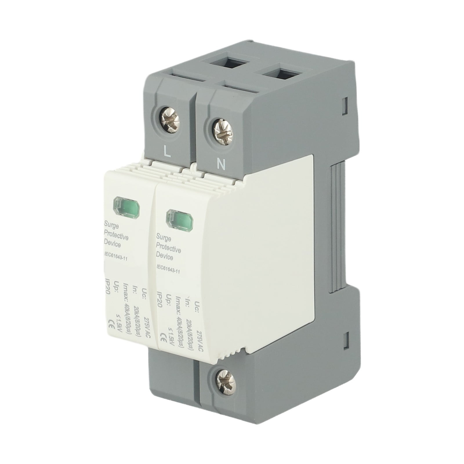 2P 20/40Ka 275V for Spd Surge Protection Device Arrester Surge ...