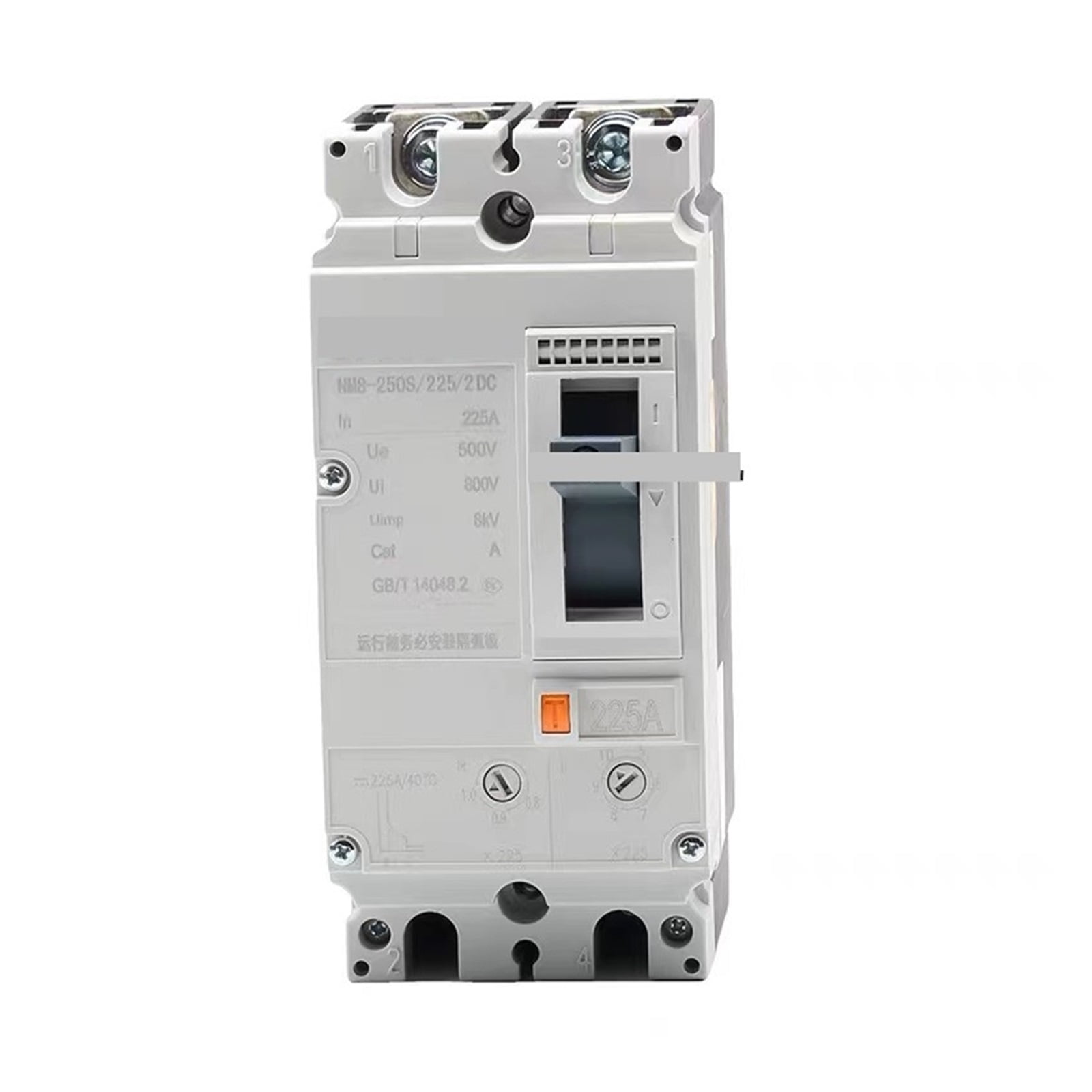 2P 3P 4P DC MCCB Circuit Breaker Photovoltaic Solar Energy Power ...