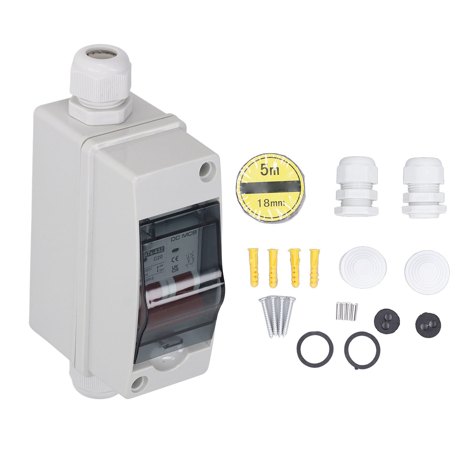 2P Miniature Circuit Breaker IP65 Waterproof Disconnect Switch for ...