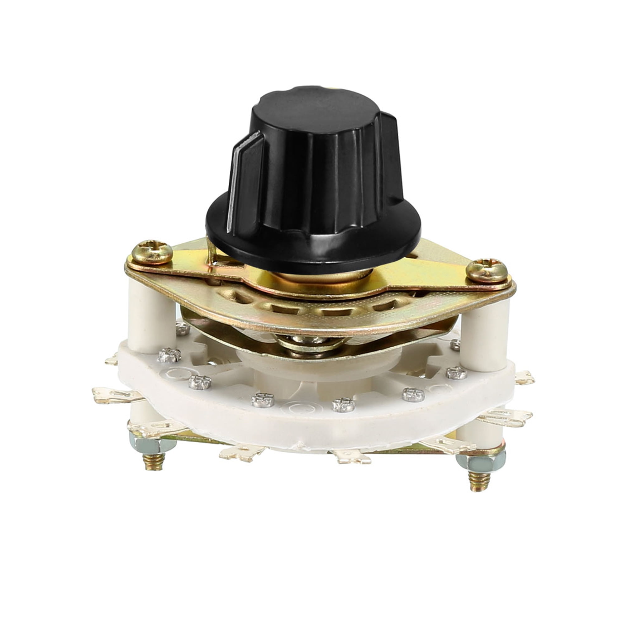 2P5T 2 Pole 5 Throw 1 Deck Band Channel Rotary Switch Selector Knob ...