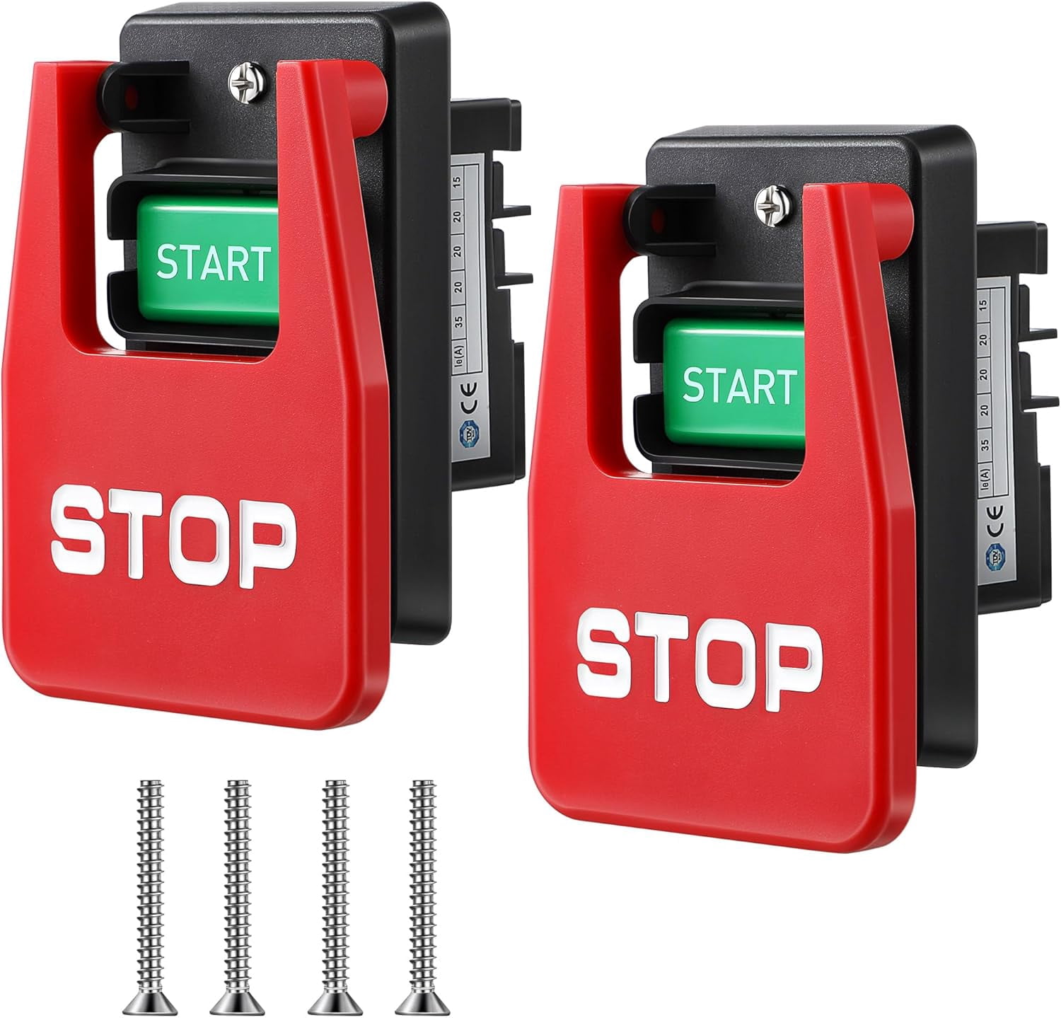 2PACK 120/230V Single Phase On/Off Switch, Efficient 120V 2HP Switch On ...