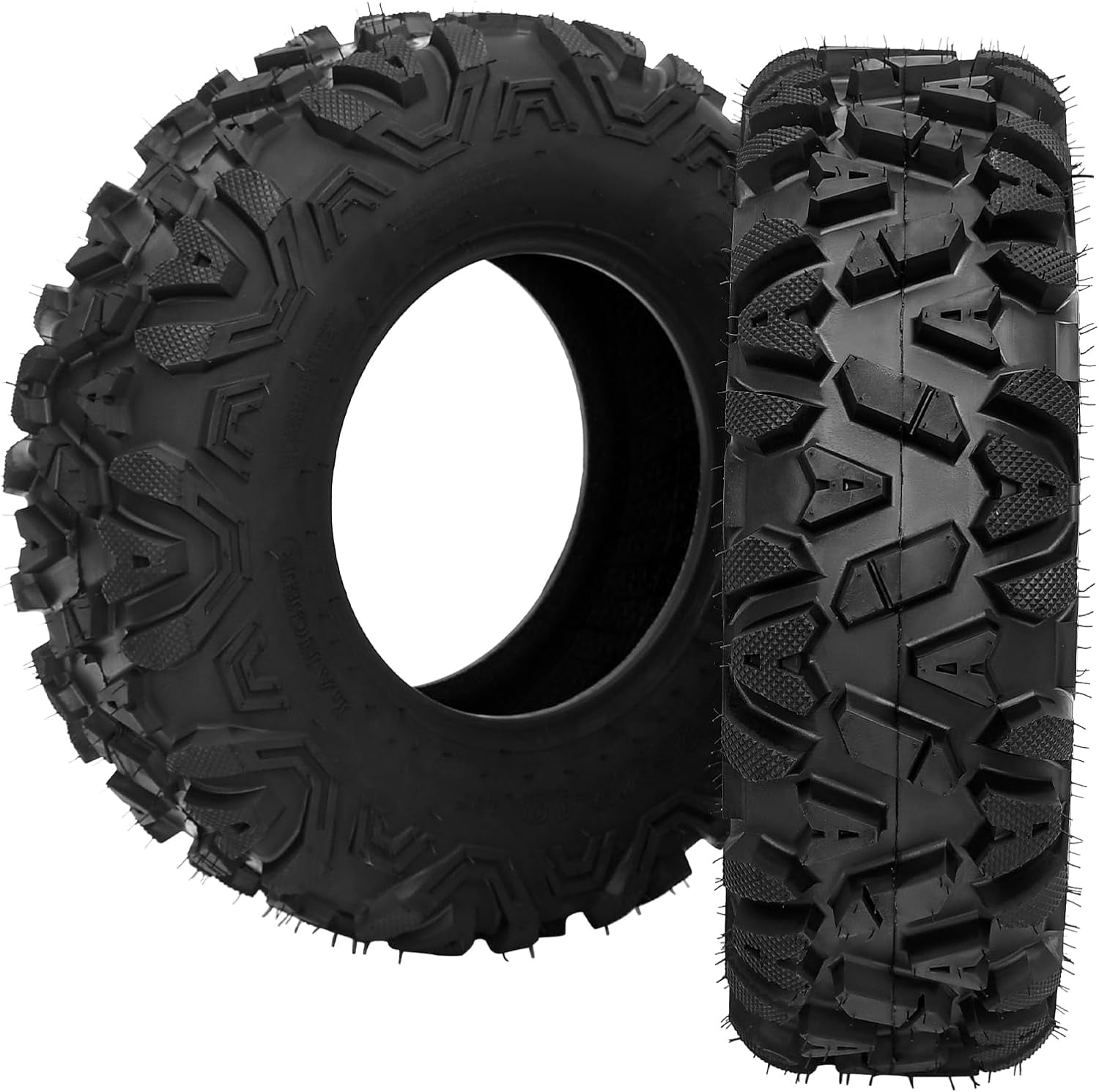2PACK 25x8-12 ATV Tires, 6PR All Terrain 25x8-12 TL ATV UTV Trail Sand ...