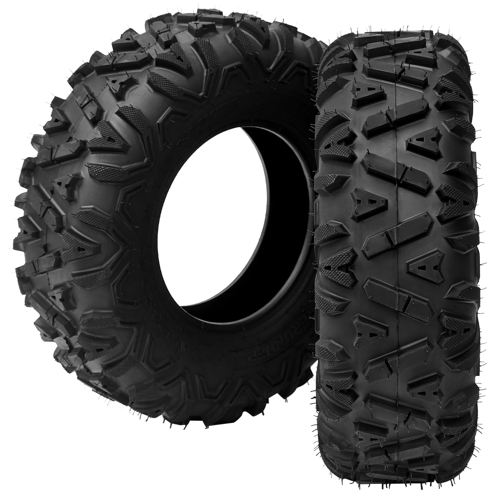 2PACK 26x9-12 ATV Tires, 6PR All Terrain 26x9-12 TL ATV UTV Trail Sand ...