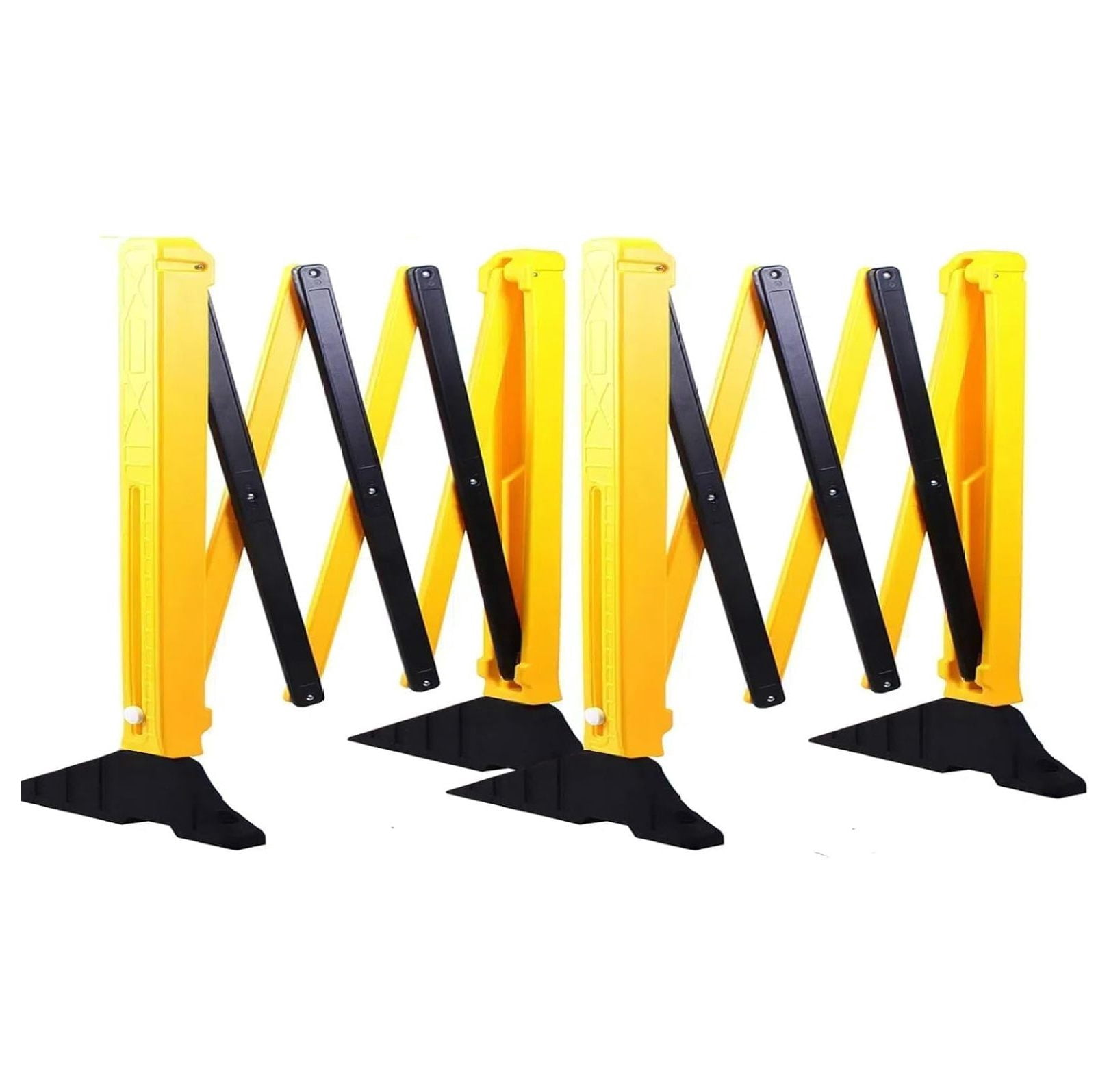 2PACK 9.0FEET Expandable Barricade Folding Security Gate Safety Barrier ...