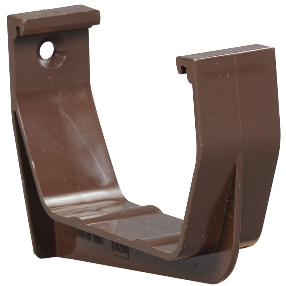 2PACK Amerimax 5 In. Contemporary Brown Vinyl Exterior Gutter Hook ...