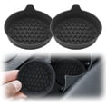 2PACK Car Cup Coasters, 2026 Upgraded Silicone Car Cup Holder, Drink ...