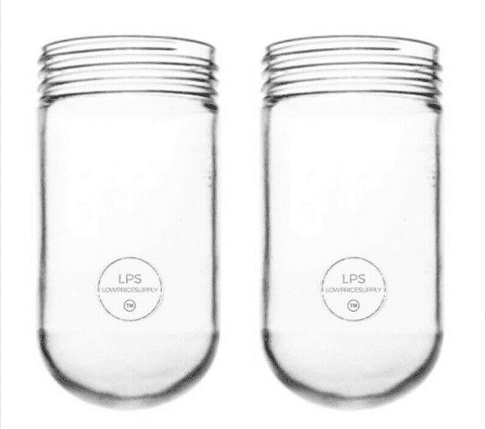 2PACK Glass Cover Safety Globe Guard for Kitchen Hood Light Bulb 3 1/4 ...