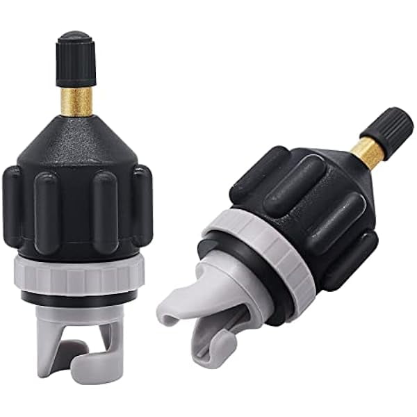 2PACK Inflatable Stand Up Paddleboard (SUP) Pump Adaptor -Universal ...