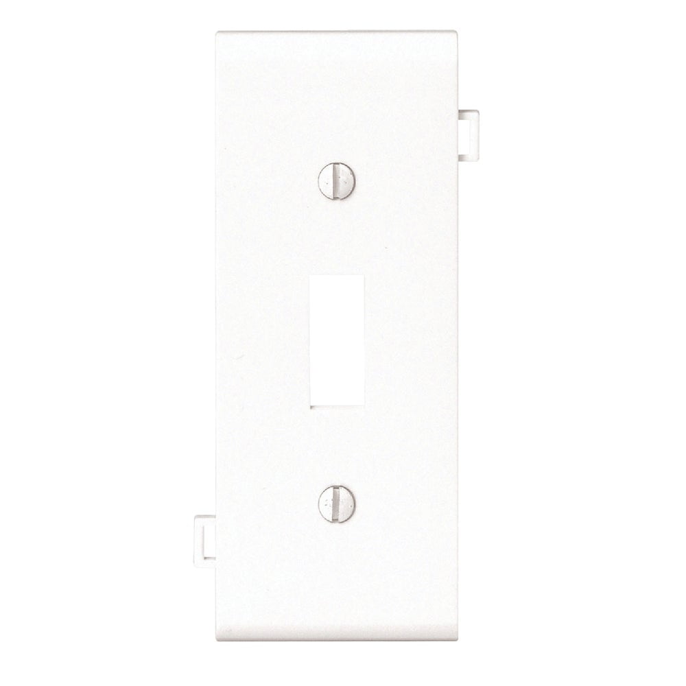 2PACK Leviton 1-Gang Plastic Sectional Toggle Switch Wall Plate Center ...