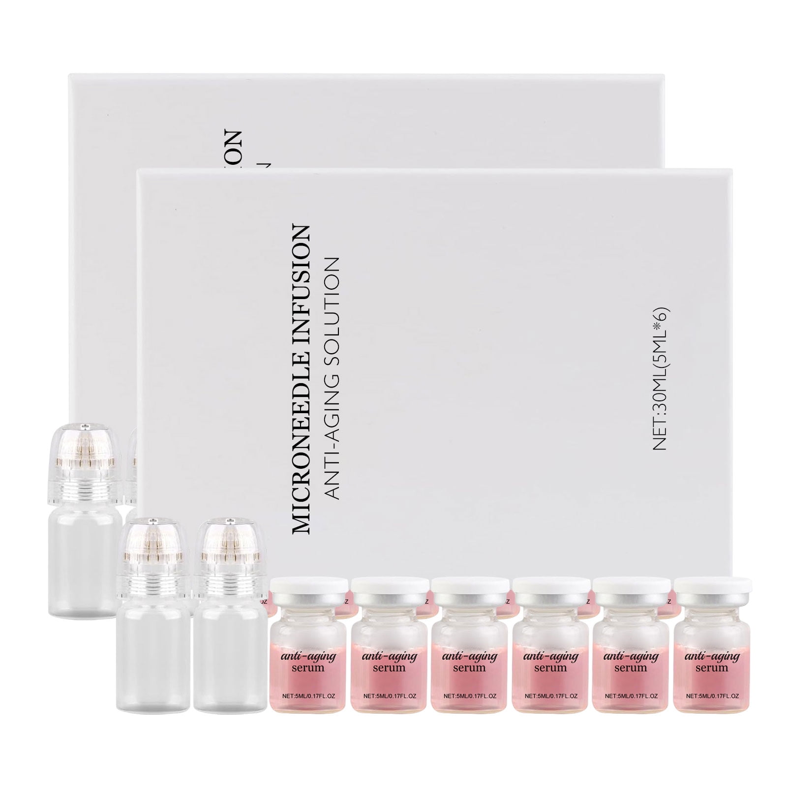 2PACK Micro Infusion System For Face,Micro Needling Infusion Kit Skin ...