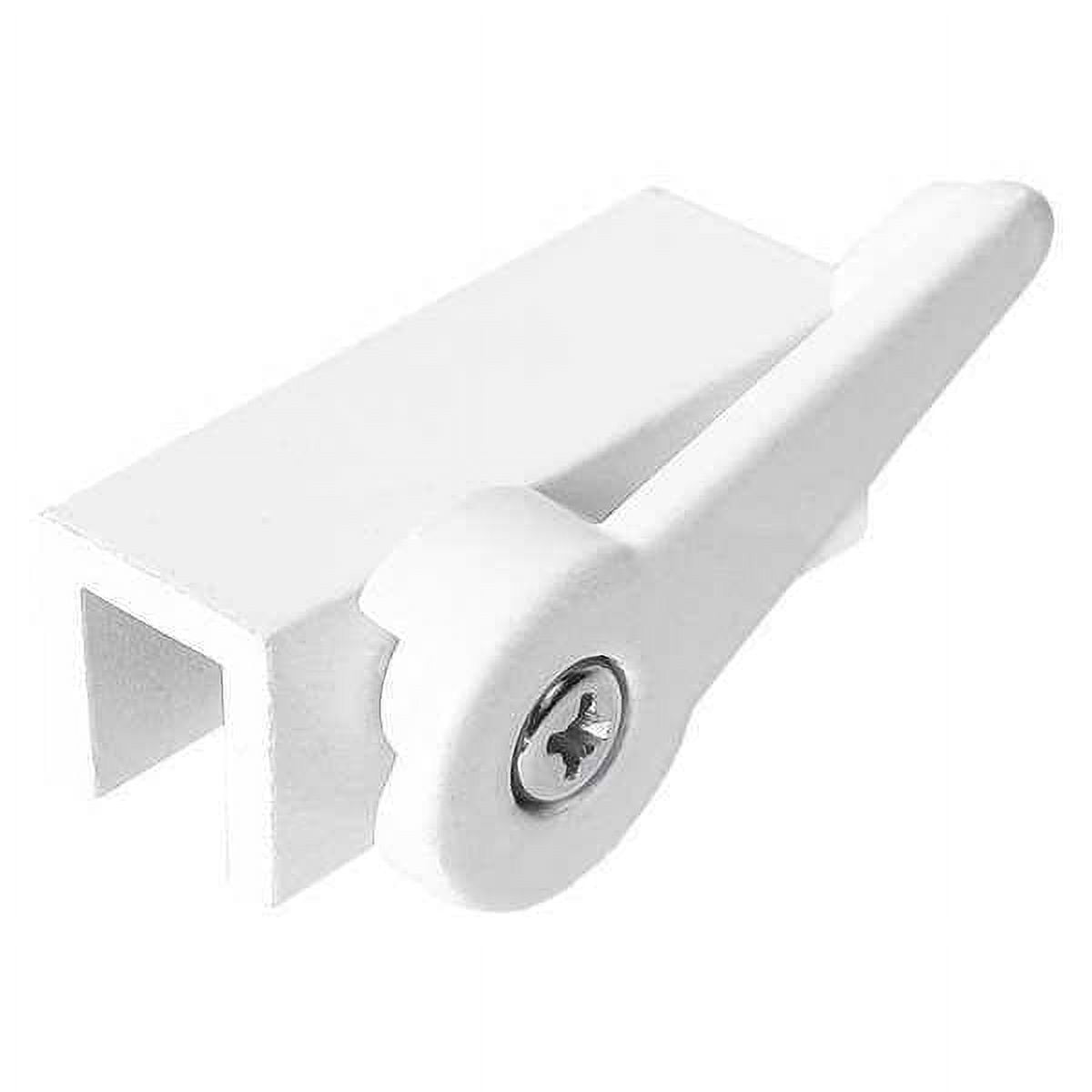 2 PK Prime-Line Extruded Aluminum, White, Cam Action Lock (Single Pack ...