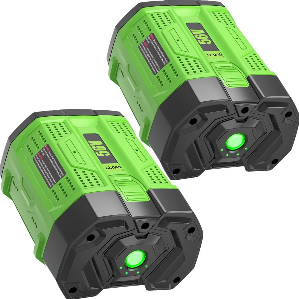 2PACK Replacement for EGO Power+ BA6720T 56-Volt 12.0 Ah Lithium ion ...