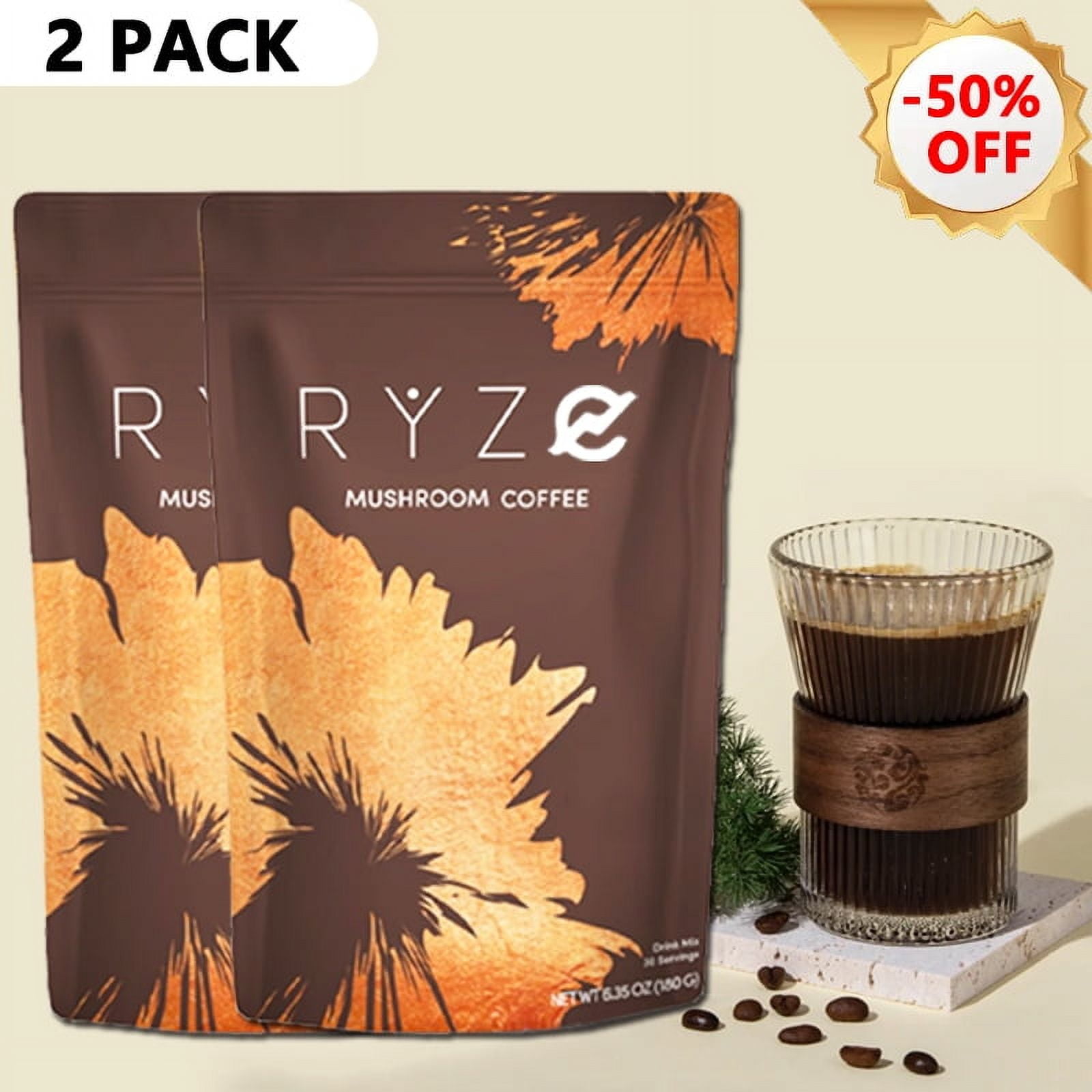 2PACK Sale!! Mushroom Coffee - Contains many types of sleep superfoods ...