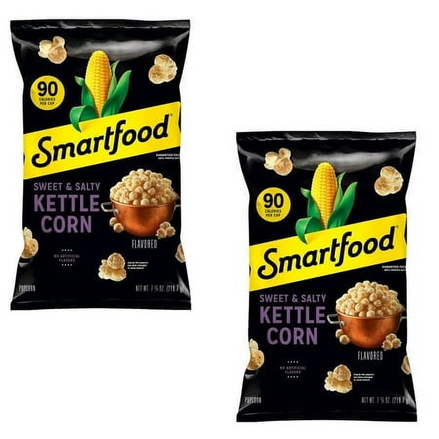 (2PACK),Smartfood Kettle Corn Flavored Popcorn - Walmart.com