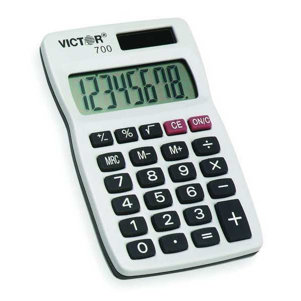 2PACK Victor 700 Pocket Calculator, LCD, 8 Digits - Walmart.com