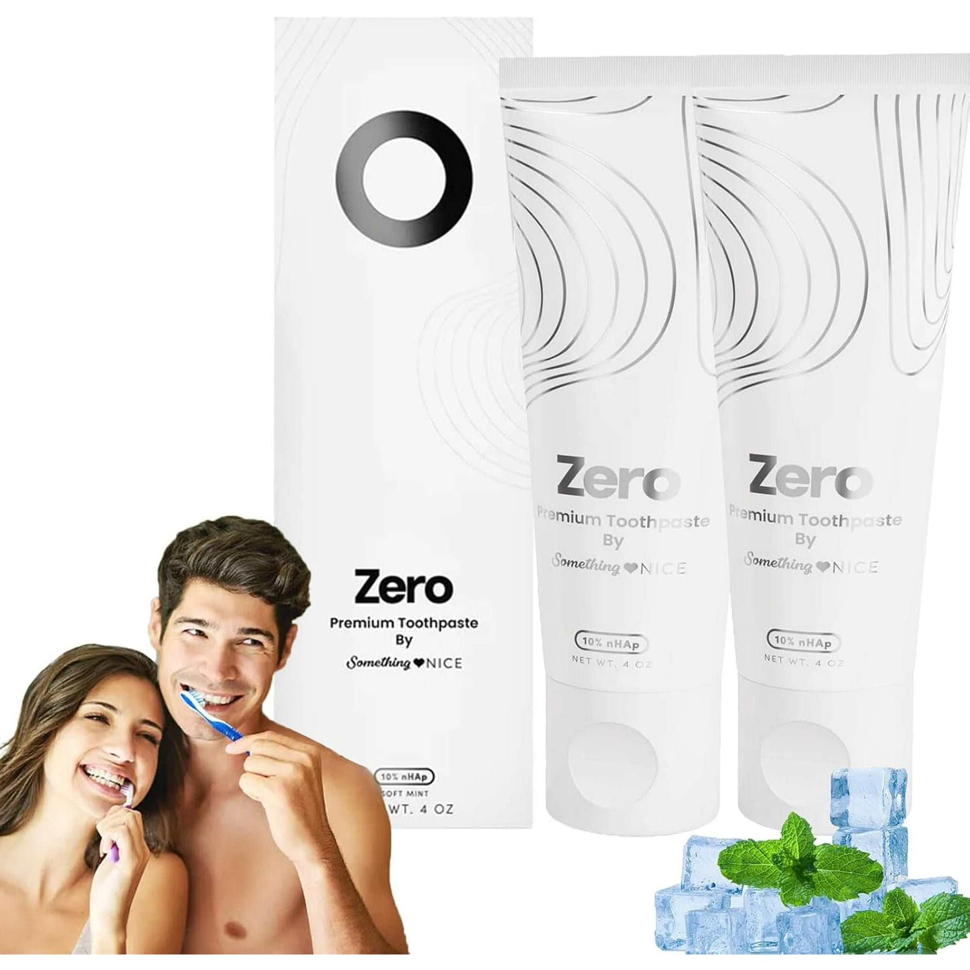 2PC 10% Nano Hydroxyapatite Toothpaste - Enamel Repair & Sensitivity ...