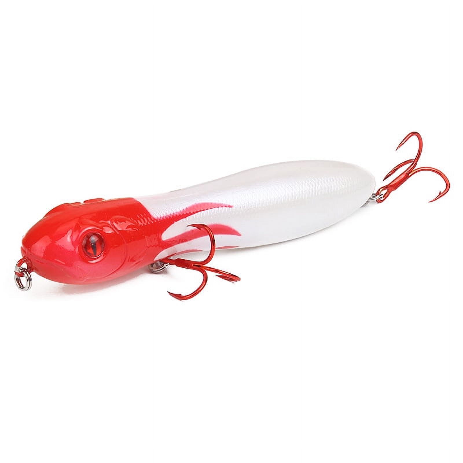 2PC 105mm 16.1g Fishing Lure Head Plastic Crank bait River Seafood Fish ...