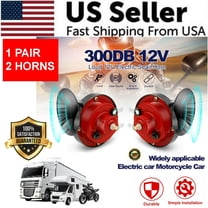 High Quality 2PCS 300DB LOUD Automotive Super Train Horn for Trucks ...