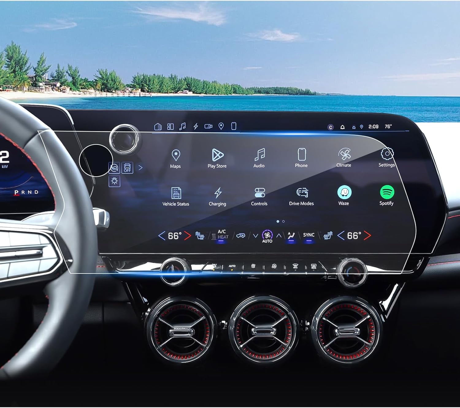 (2PC) 2024 Chevy Blazer EV Screen Protector for Chevrolet Blazer EV (LT ...