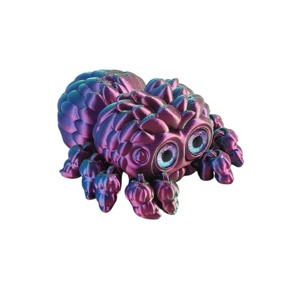 2PC 3D Printed Spider Ornament Creative Animal Landscape Decorations ...