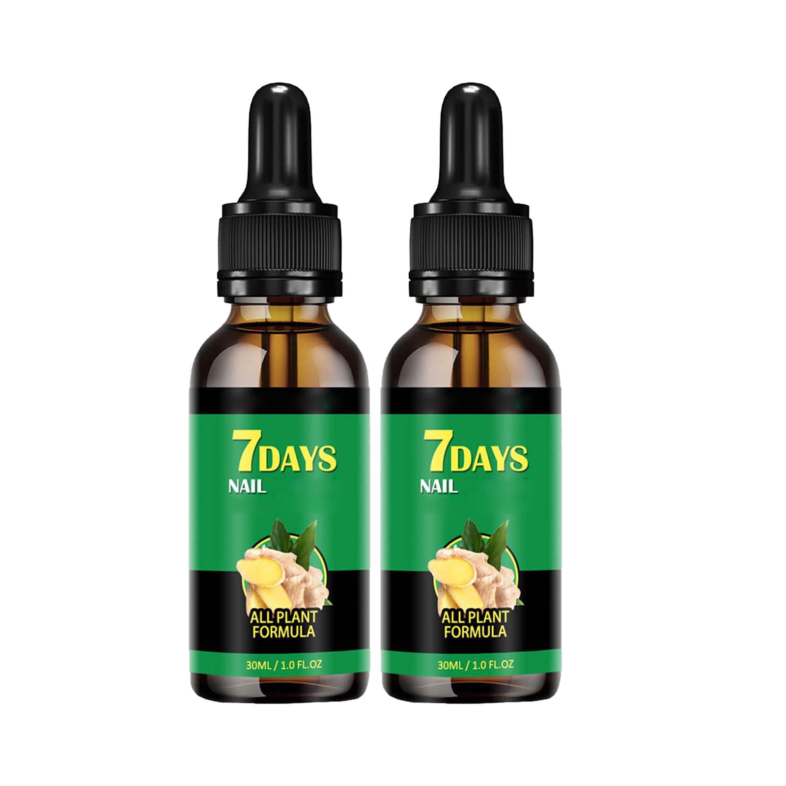 2PC 7 Days Nail Treatment,Ginger Nail Treatment,Ginger Nail Growth Serum,Ginger Cuticle Care Oil ...
