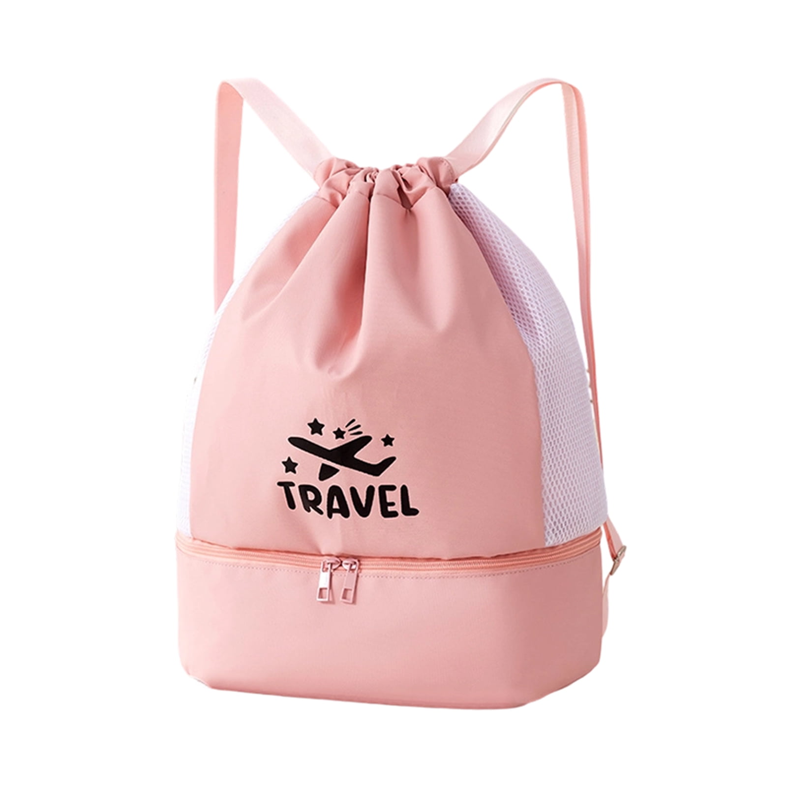 2PC A Minibee Wet Dry Separation Oxford Fabric Travel Bag for Gym ...