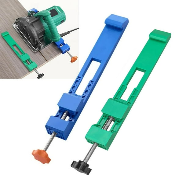 2PC Adjustable Cutting Machine Base Guide Circular Saw milling ...