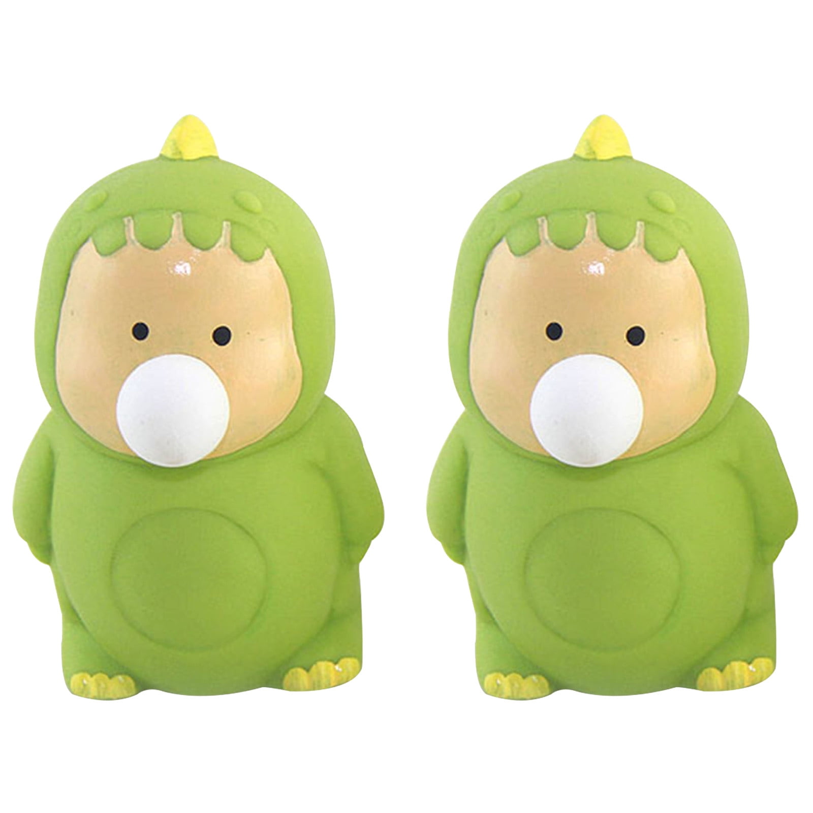 2PC Baby Spit, Pinch and Vent Toy, Funny Bubble Blowing Dragon Stress ...