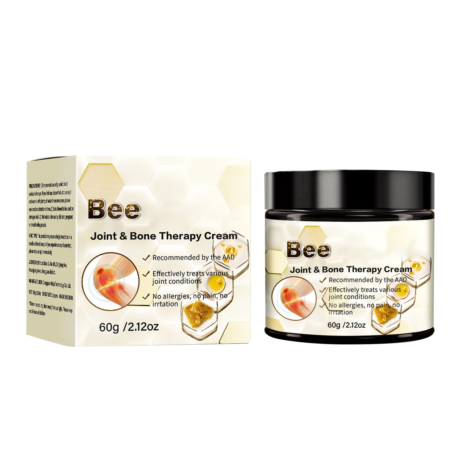 2PC Bee Firming Cream Skin Cream Joint Care Balm Full Body Joint Relief ...