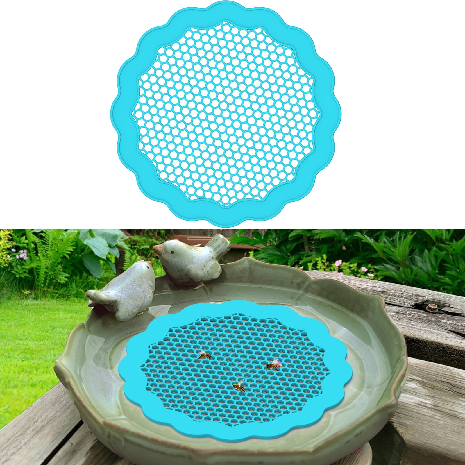 2PC Bee Watering Station Bee Feeder Waterer Pollinator Butterfly Feede ...