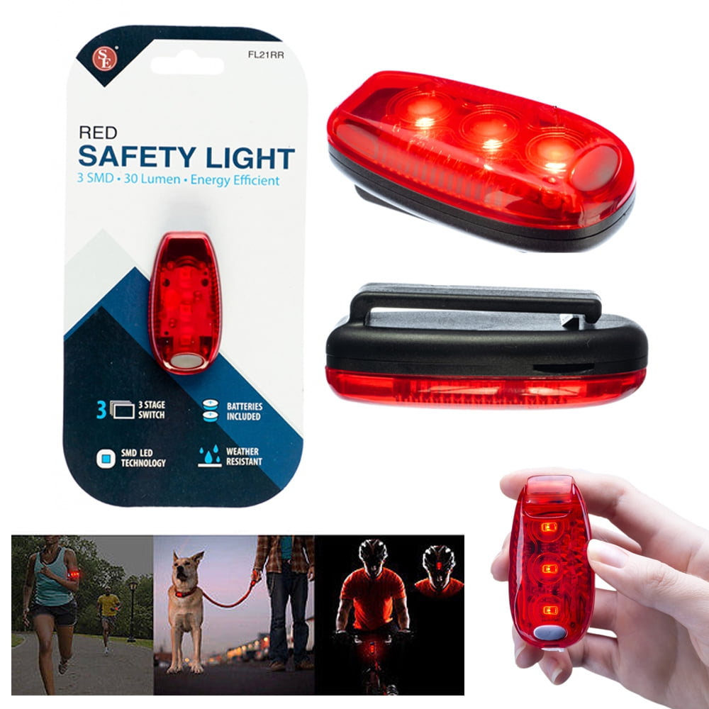 2PC Bicycle Bike Rear LED Tail Lights Wireless Red Signal Lamp ...
