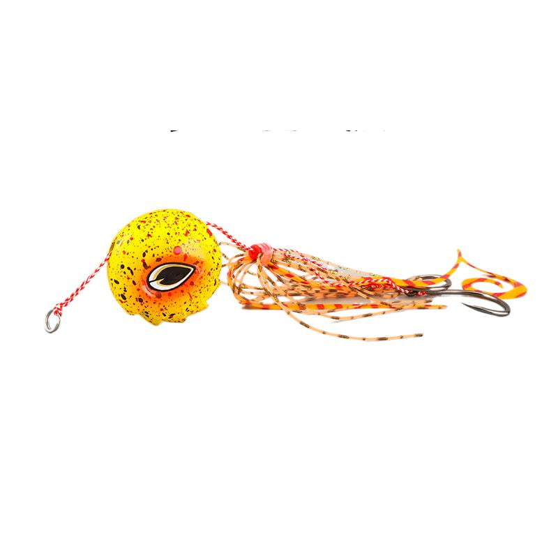 2PC Biqianwo Fishing Lures Luminous Bait Sea Fishing Boat Yellow-Fin ...