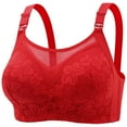 2PC Bralettes for Women without Steel Rings Breathable Gathered Large ...