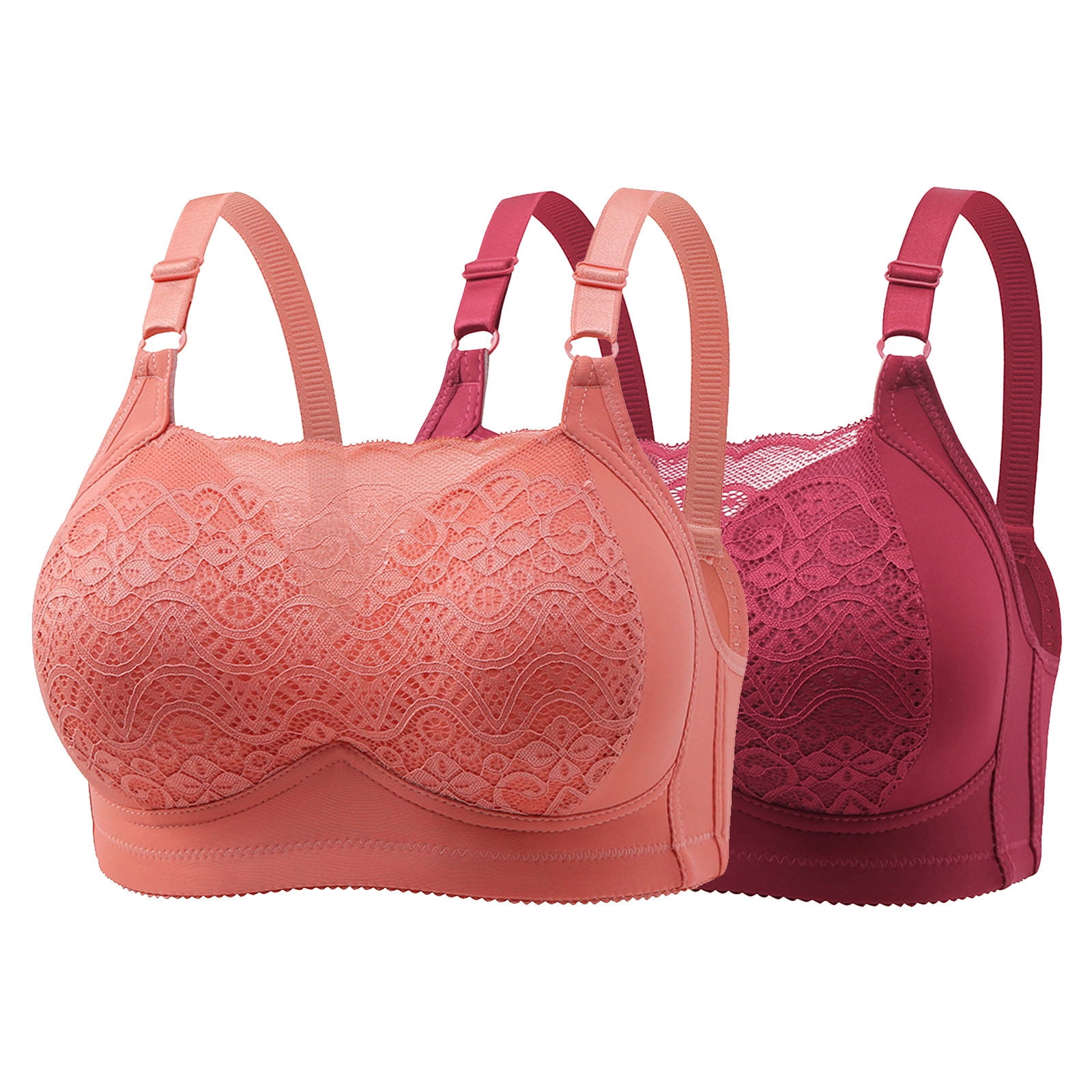 2PC Bras for Women Daily Women Blouses Elegant Casual Plus Size Tshirts ...
