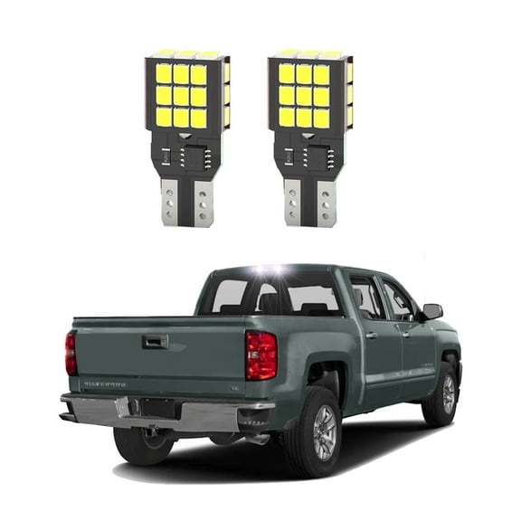 T15 912 921 LED Trunk Cargo Light + 3rd Brake Light Bulbs for Ford F150 ...
