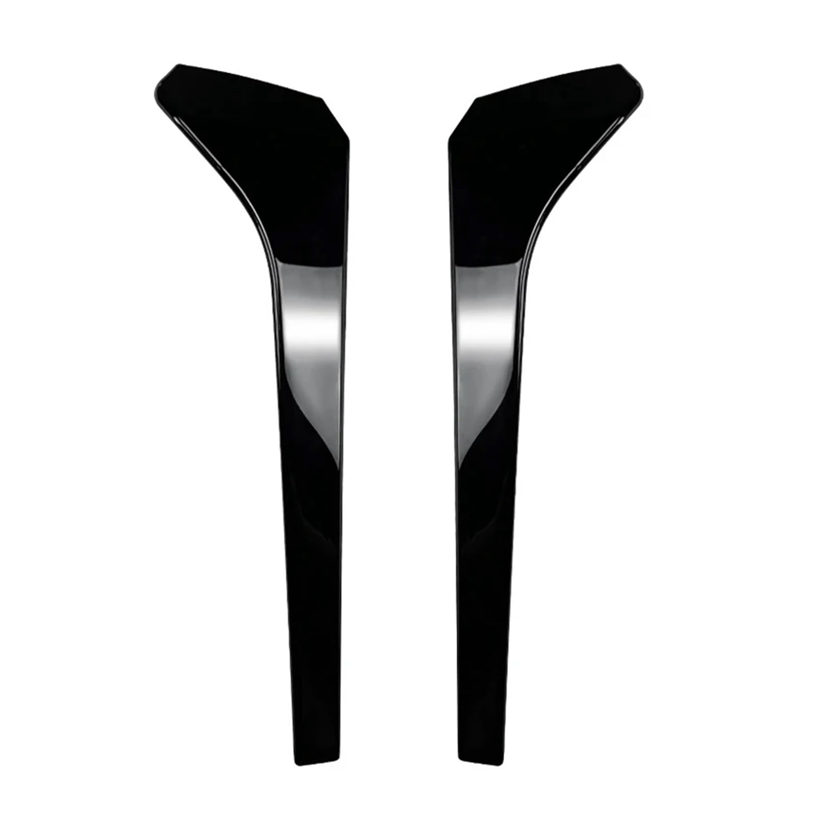 2PC Car Rear Window Side Spoiler ABS Spoilers Canards Splitter For ...