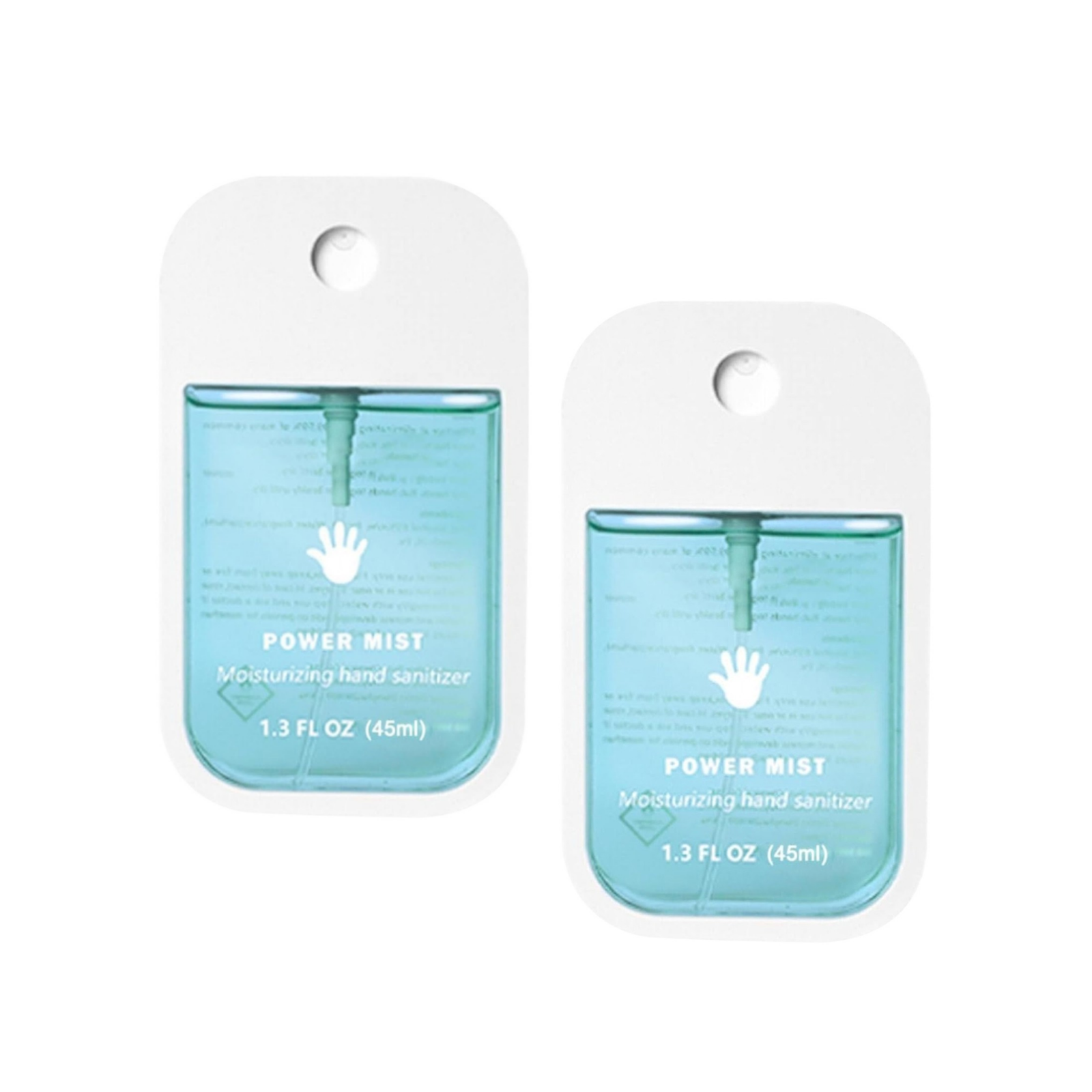 2PC Card Type Household Hand Washing Spray - Multi Flavor Portable ...