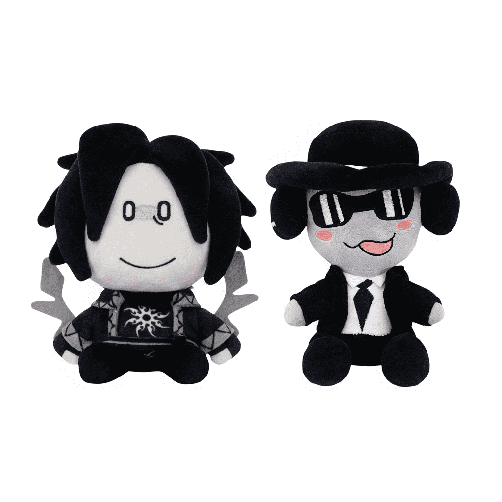 2PC Chance Plush Dol, Chance Forsaken Plush Game Figure Doll Toys Gift ...