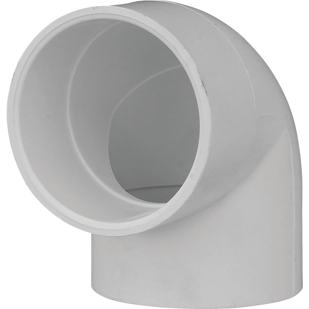 2PC Charlotte Pipe 2 In. Slip x Slip Schedule 40 90 Deg. PVC Elbow (1-4 ...