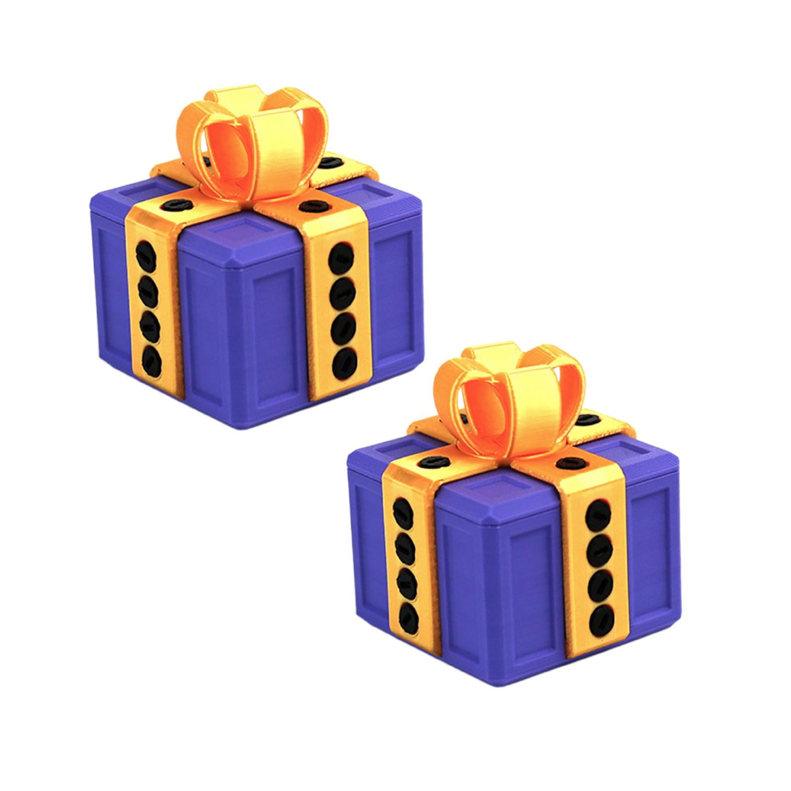 2PC Christmas Surprise Box,Funny Gag Gifts,Small Boxes for Gifts,Take Apart Box to Get Gift ...