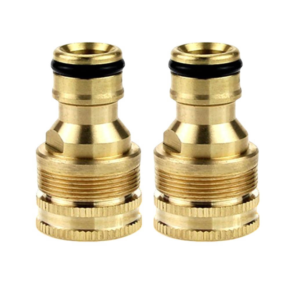 2PC Common Brass Joint Basin Connection Conversion Faucet Joint ...