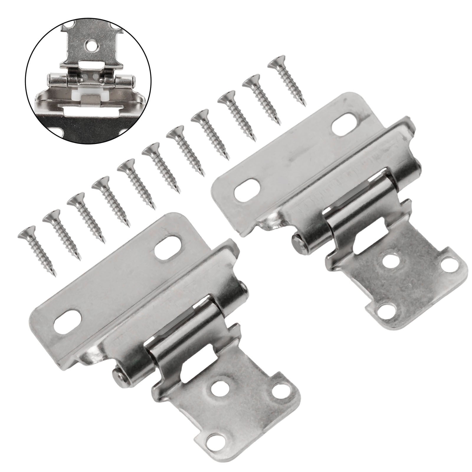 2PC Cupboard Multifunction Desk Cabinet Soft Close Container Hinges ...