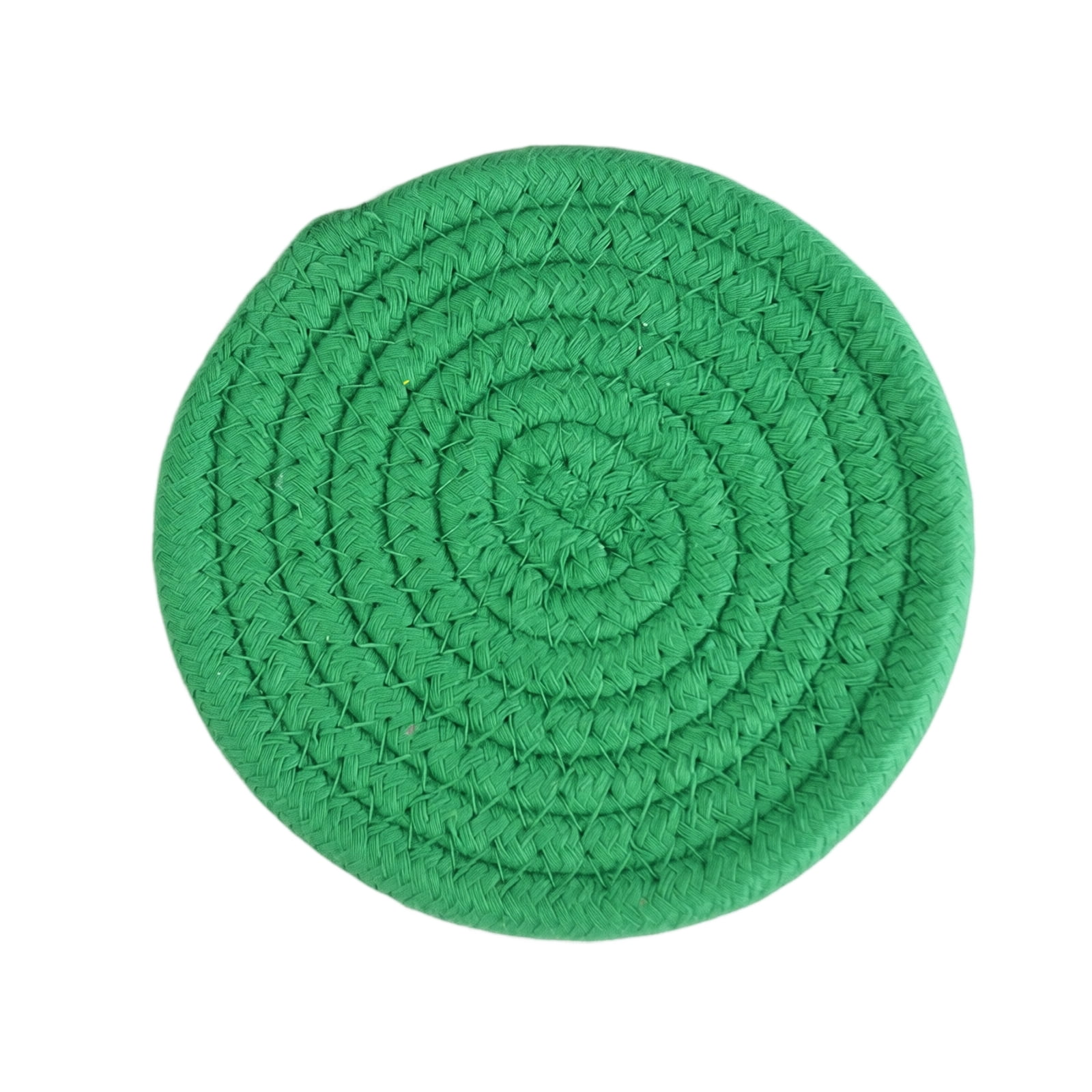 2PC D Minibee Round Woven Coasters 4.33 Inch Heat Resistant for Kitchen ...