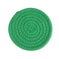 2PC D Minibee Round Woven Coasters 4.33 Inch Heat Resistant for Kitchen ...